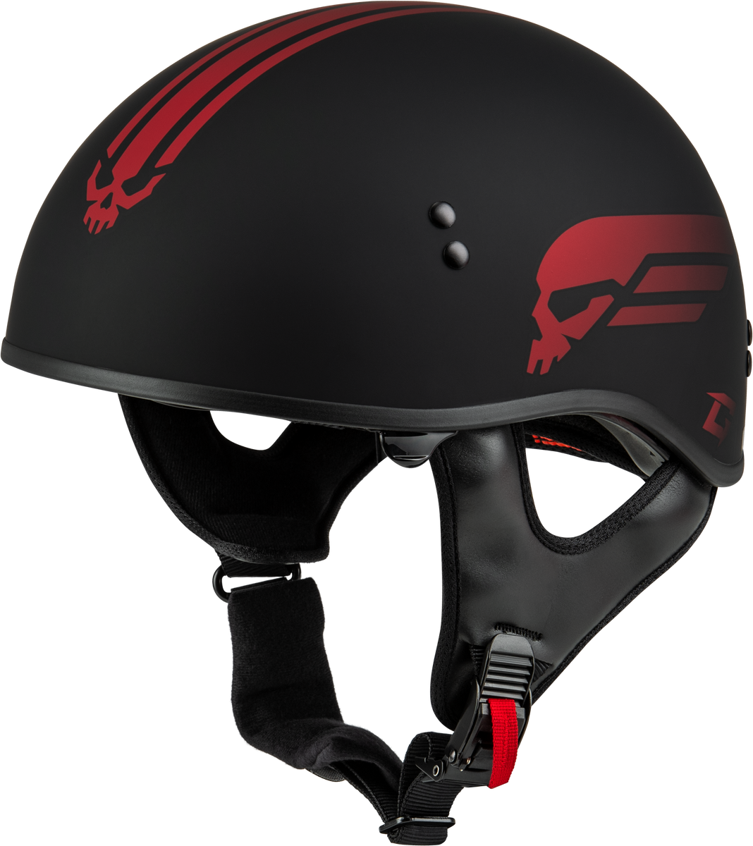 Hh-65 Retribution Helmet Matte Black/Red Xl – GoKarts USA®