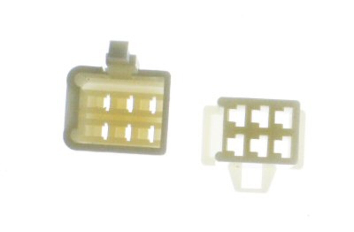 6 Pin Connector Kit - 2.8mm Pin – GoKarts USA®