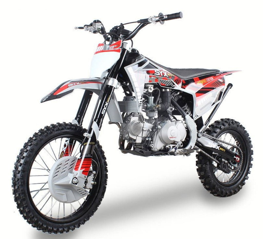 SYX Moto Pro 190cc 4-Stroke Gas Dirt Bike 5-Speed Manual Electric Star ...