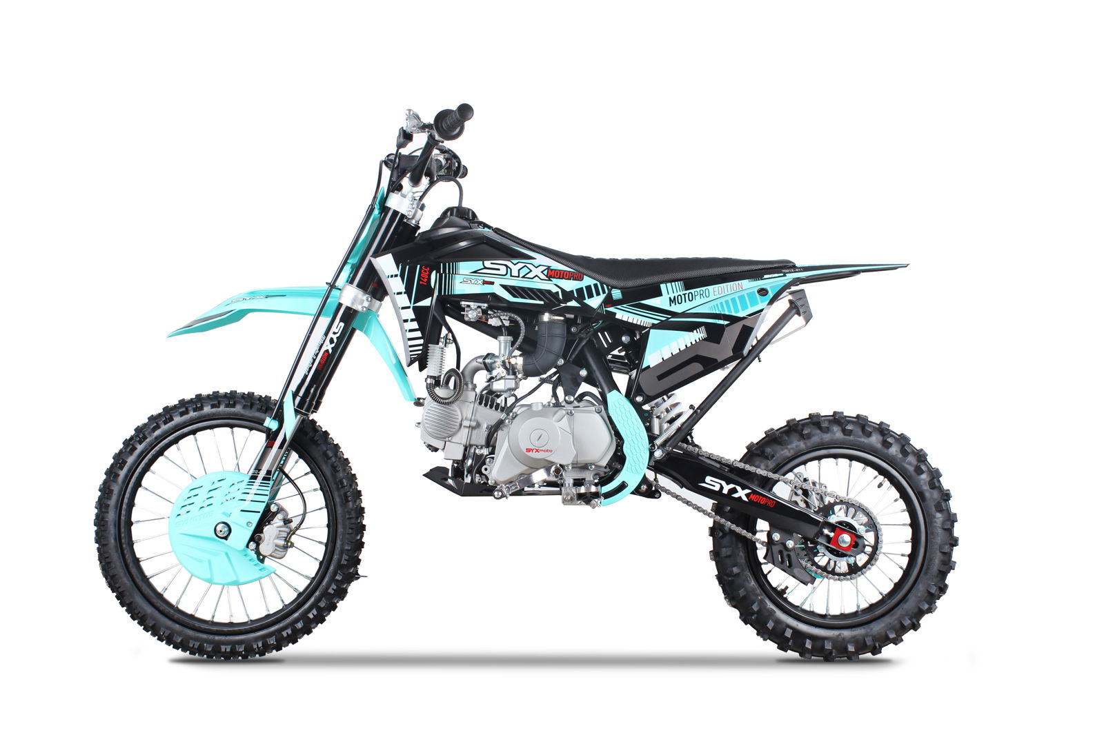 SYX Moto Pro 190cc 4-Stroke Gas Dirt Bike 5-Speed Manual Electric Star ...