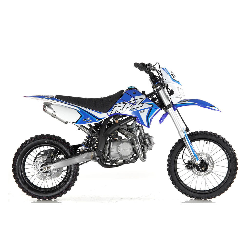 Apollo RFZ 125cc X19 Dirt Bike, 4-Speed Manual, Headlight, Dual Disc B ...