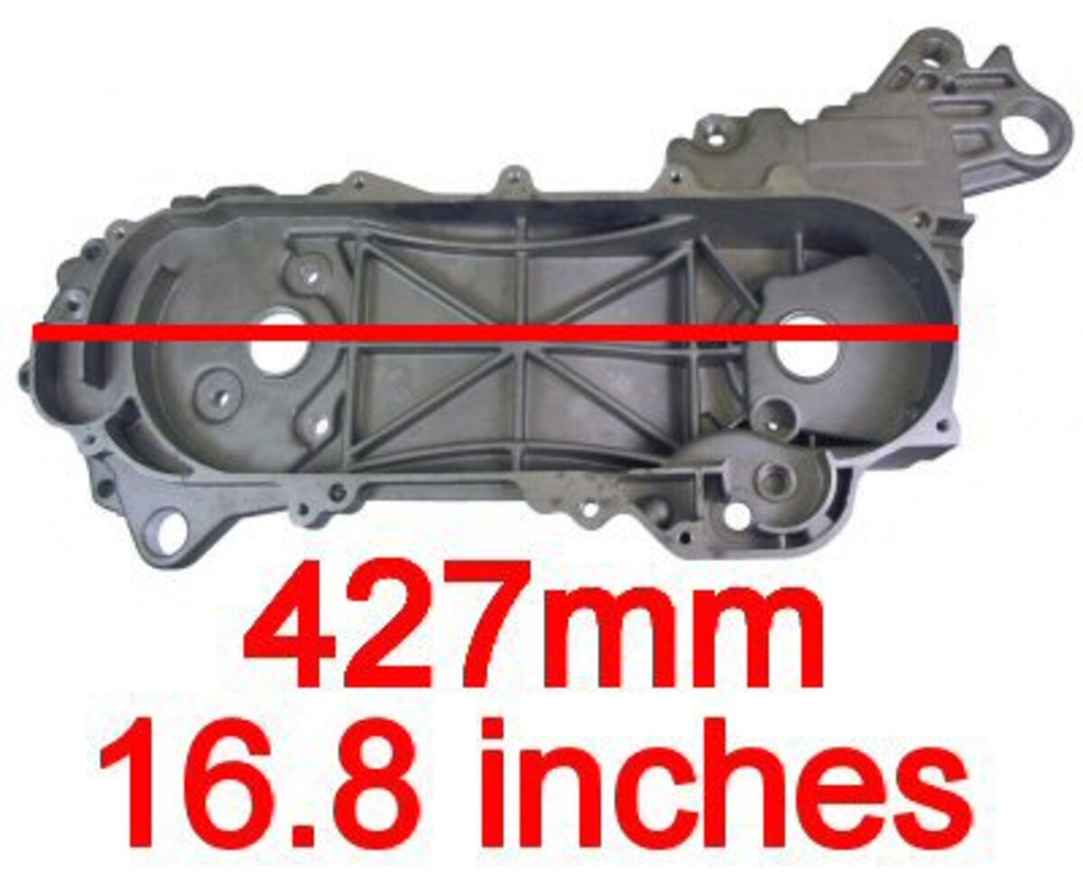 Left Crankcase for 50cc 4-stroke QMB139 Engines – GoKarts USA®