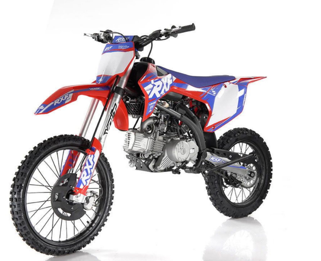 Apollo RXF200 Max 190cc Dirt Bike, 5-Speed Manual, Electric Start, 19 ...