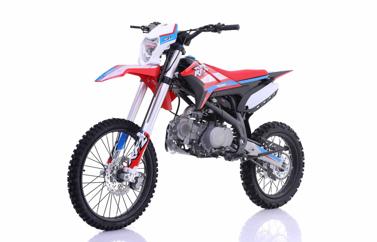 Apollo Thunder RFZ150 DLX 140cc Dirt Bike, 4-Speed Manual, 19/16 inch ...