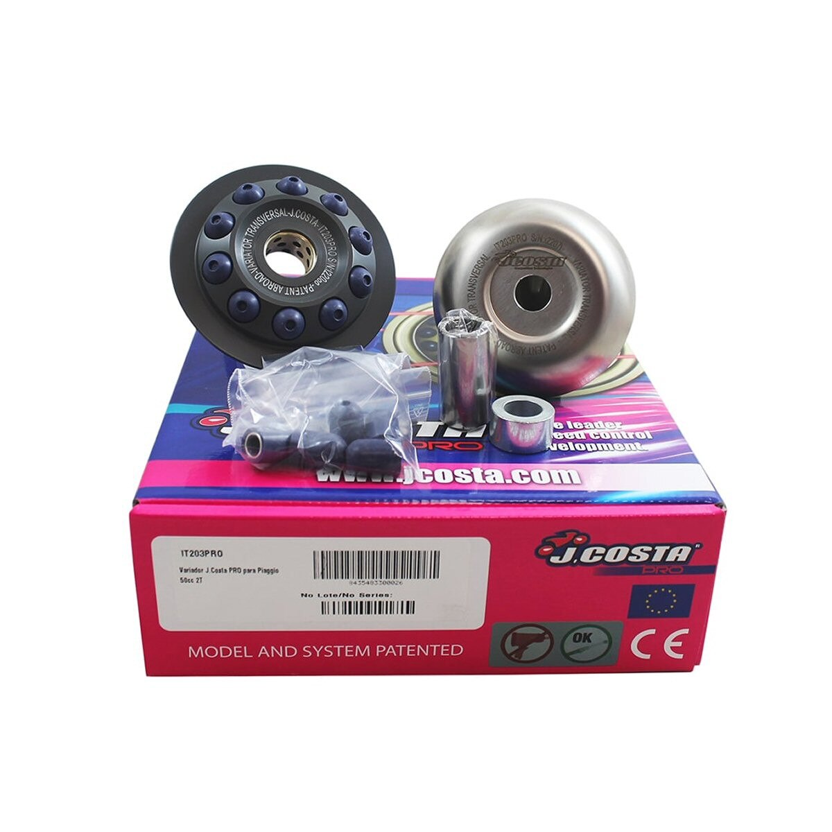 J.Costa Variator Kit - Piaggio 50cc 2T – GoKarts USA®