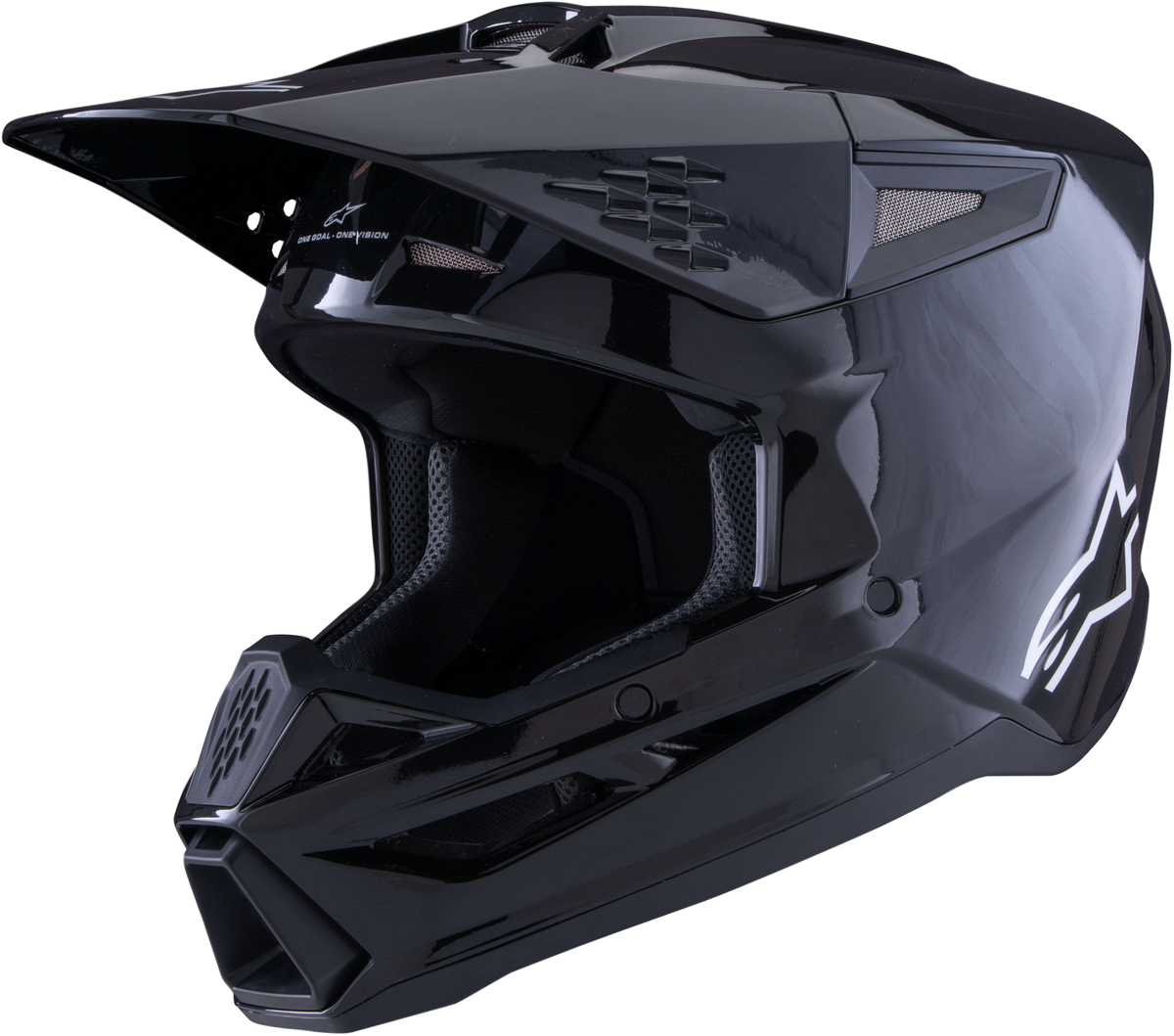 Sm3 Solid Helmet Black Glossy Sm – GoKarts USA®
