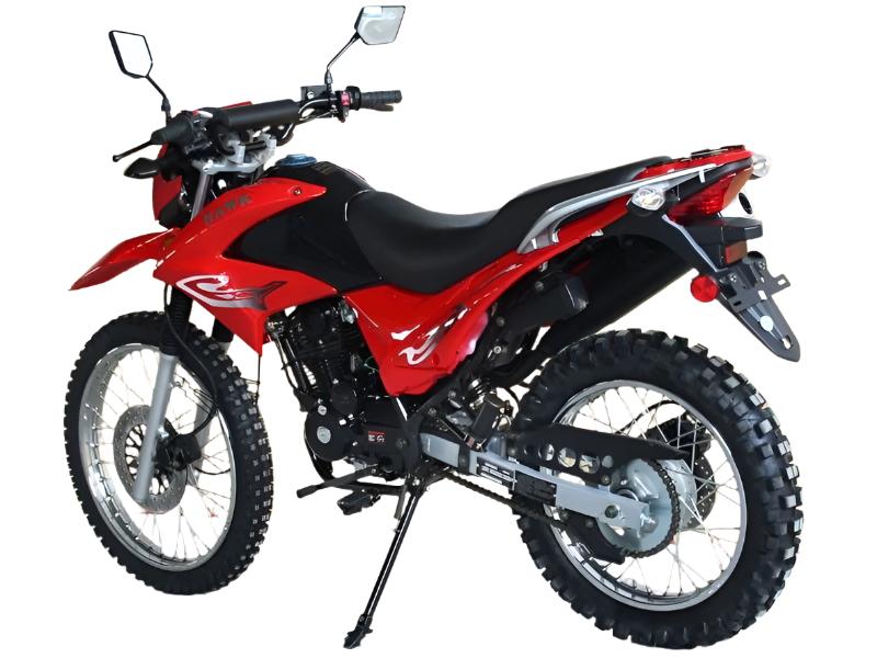 Hawk-X 250cc Dual Sport Dirt Bike, 5-Speed Manual, Electric Start, 21 ...
