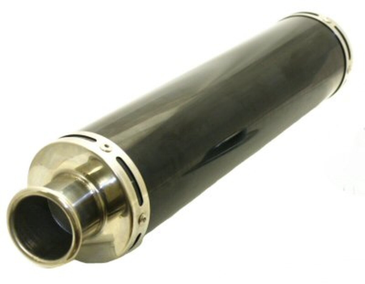 High Performance Racing Exhaust Black for 150cc GY6 and 250cc 4-stroke ...
