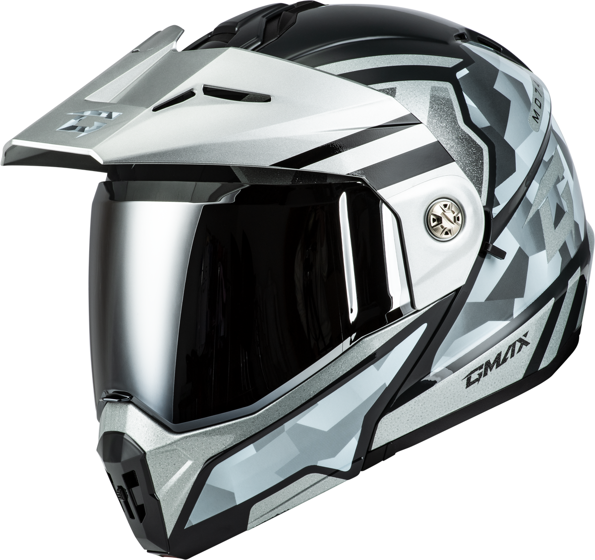Md-74 Striker Modular Helmet W Slvr Shield Slvr/Blu Mtlc Xl – GoKarts USA®