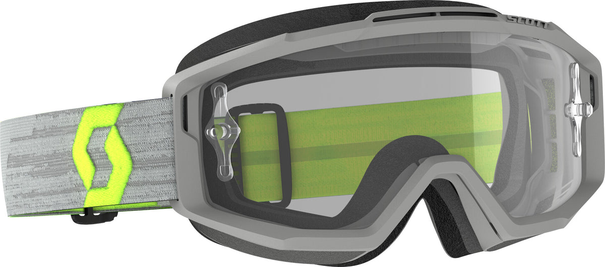 Split Otg Goggle Grey/Yellow W/Clear Works Lens – GoKarts USA®