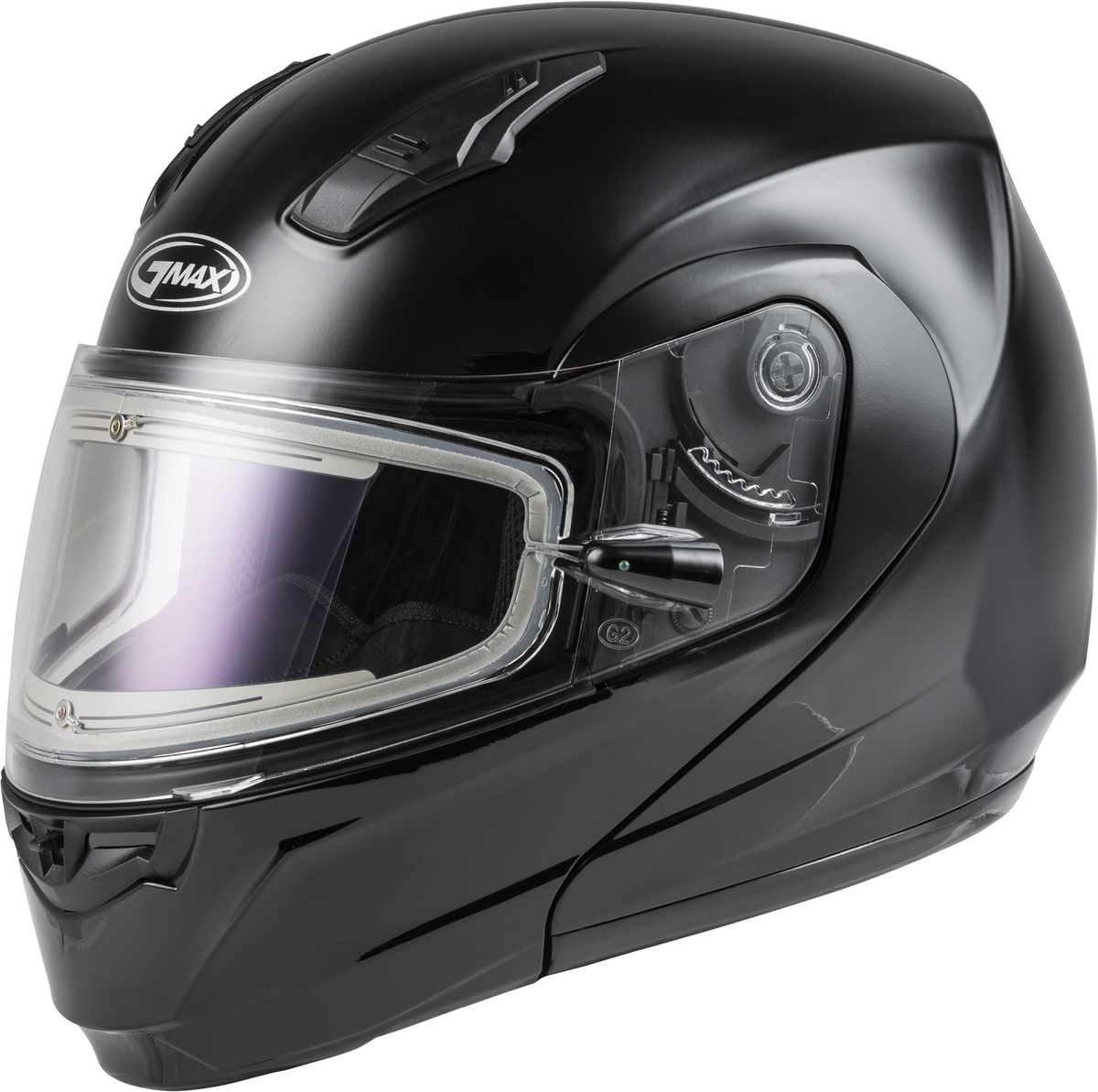 Md-04s Modular Snow Helmet W/Electric Shield Black Md – GoKarts USA®