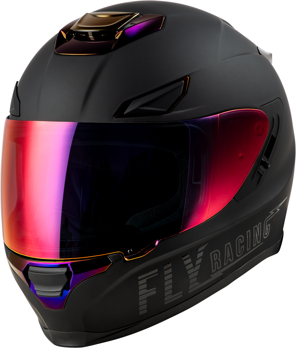 Sentinel Recon Helmet Matte Black/Purple Chrome 2x – GoKarts USA®