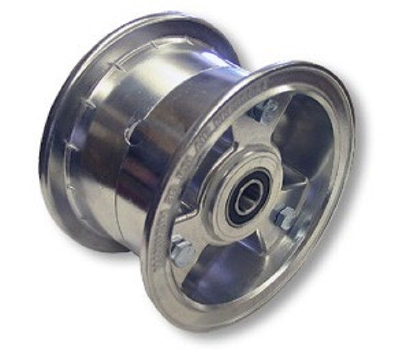 5 in. Aluminum Tri-Star Wheel, 3 in. Wide, Live Axle for Stepped 1 in ...