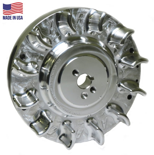 Flywheel, Billet, 6619: GX160, GX200, & 6.5 OHV Clone – GoKarts USA®