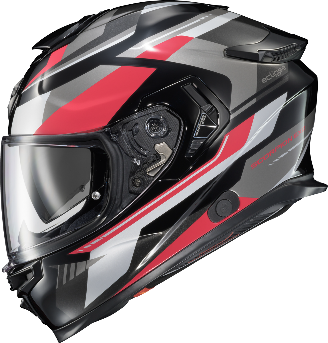 Exo-Eclipse Full Face Helmet Lunar Red/White/Black Sm – GoKarts USA®