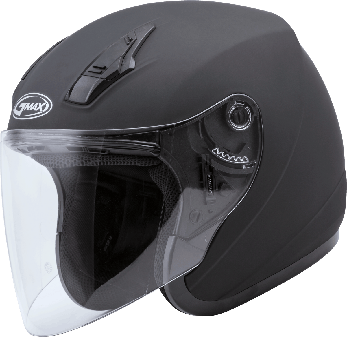 Of-17 Open-Face Helmet Matte Black 3x – GoKarts USA®