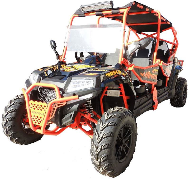 Apollo Predator XL400 4-Seat UTV side-by-side – GoKarts USA®