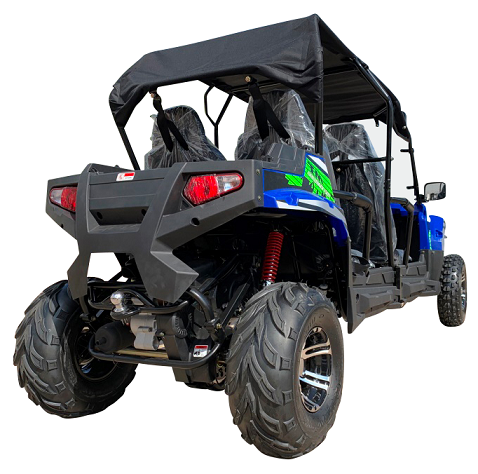 TrailMaster Challenger 200EX EFI 4-Seater UTV Side by Side Go Kart ...