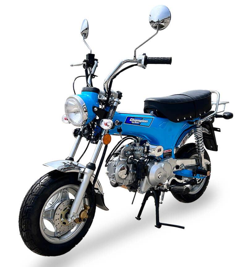 Champion 125cc Retro Motorcycle, 4-speed semi-automatic, 10 inch Wheel ...