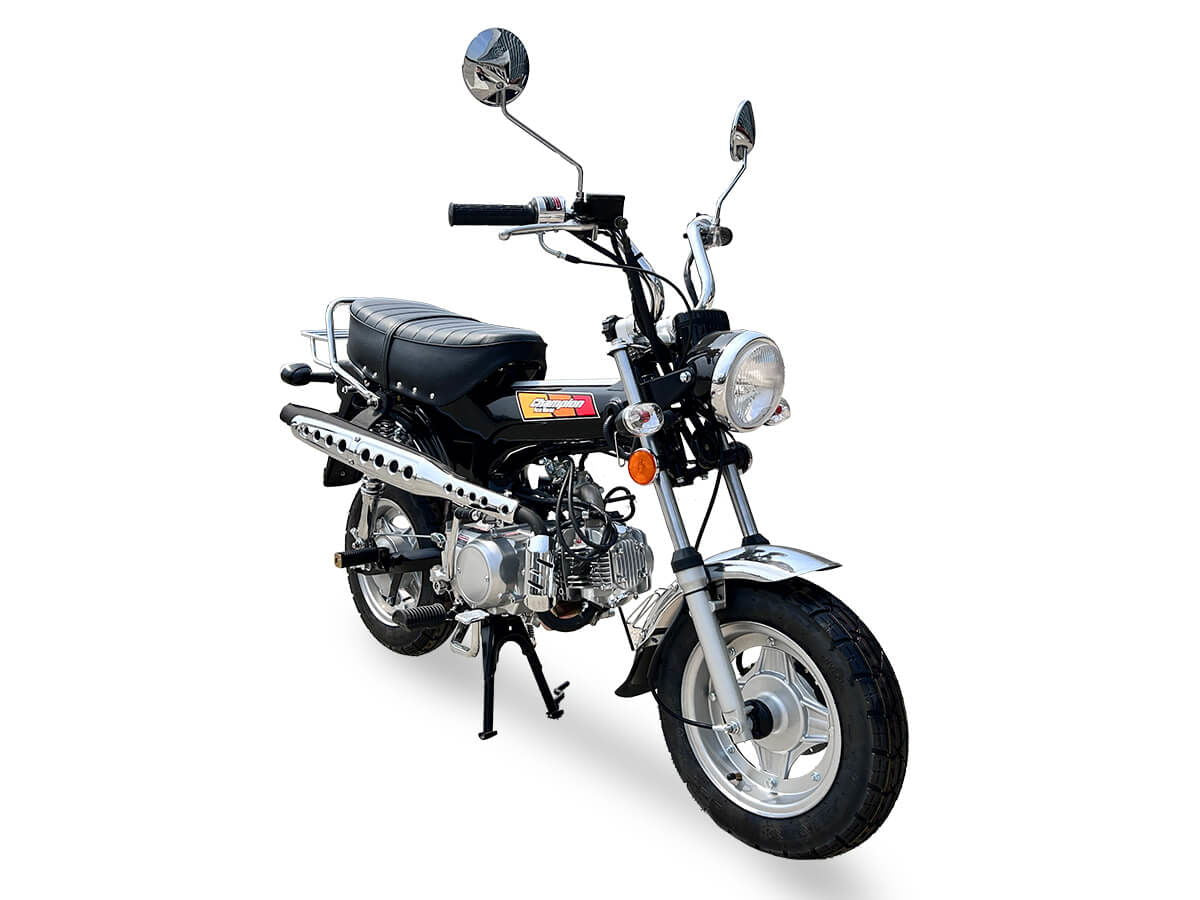 Champion 125cc Retro Motorcycle, 4-speed semi-automatic, 10 inch Wheel ...