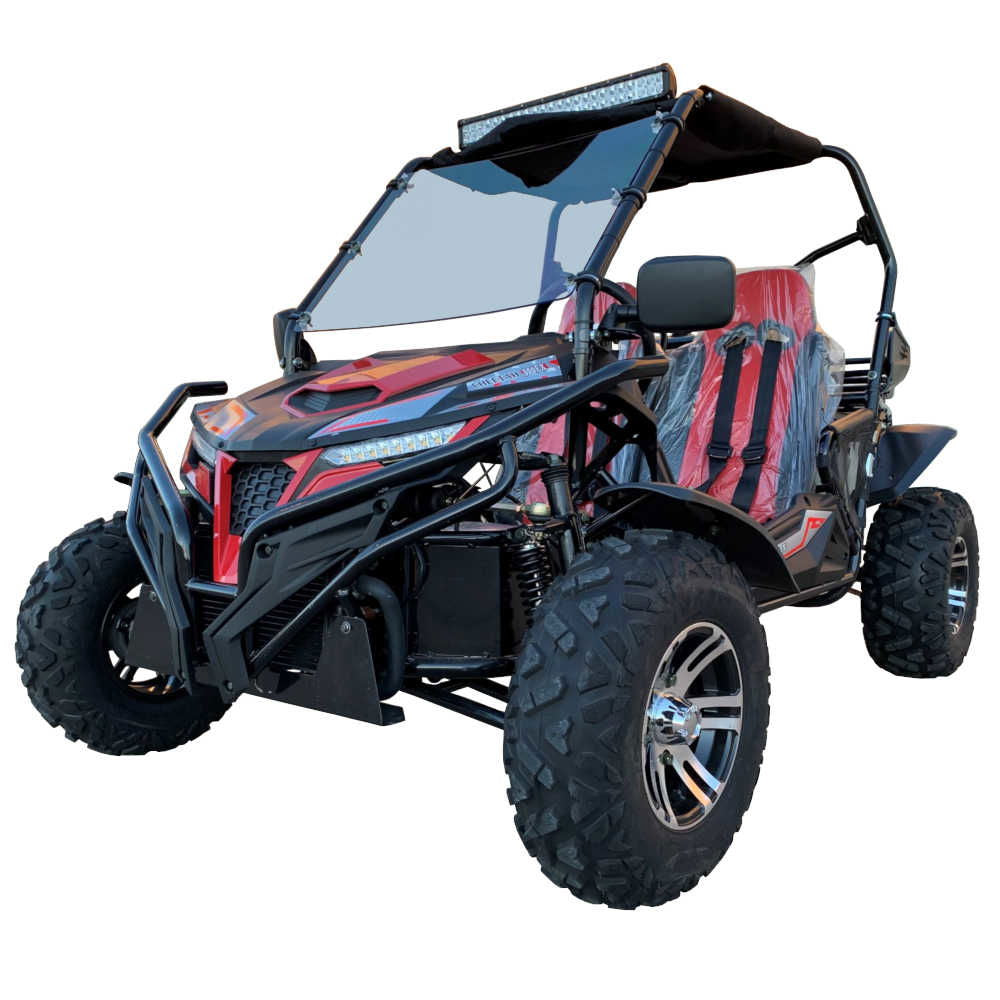 TrailMaster Cheetah 300EX EFI Off-Road Go Kart, Automatic with Reverse ...