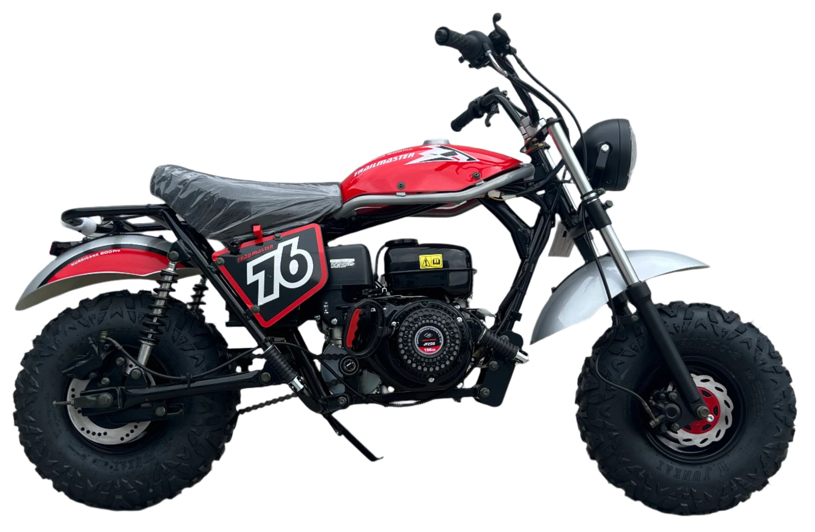 TrailMaster Hurricane 200X PRO Mini Bike, 196cc 6.5hp with Electric St ...