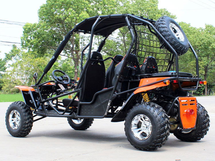 Jaguar 200 4-Seater Buggy Go Kart, Electric Start, Automatic with Reve ...