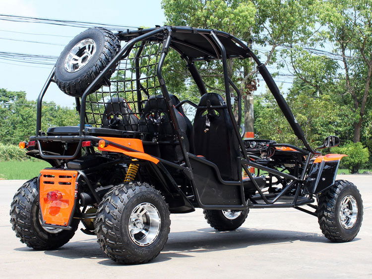 Jaguar 200 4-Seater Buggy Go Kart, Electric Start, Automatic with Reve ...