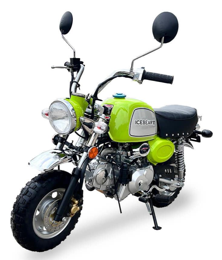 Leo 125cc Retro Motorcycle, 4-speed semi-automatic, 8-inch Wheels, 50 ...