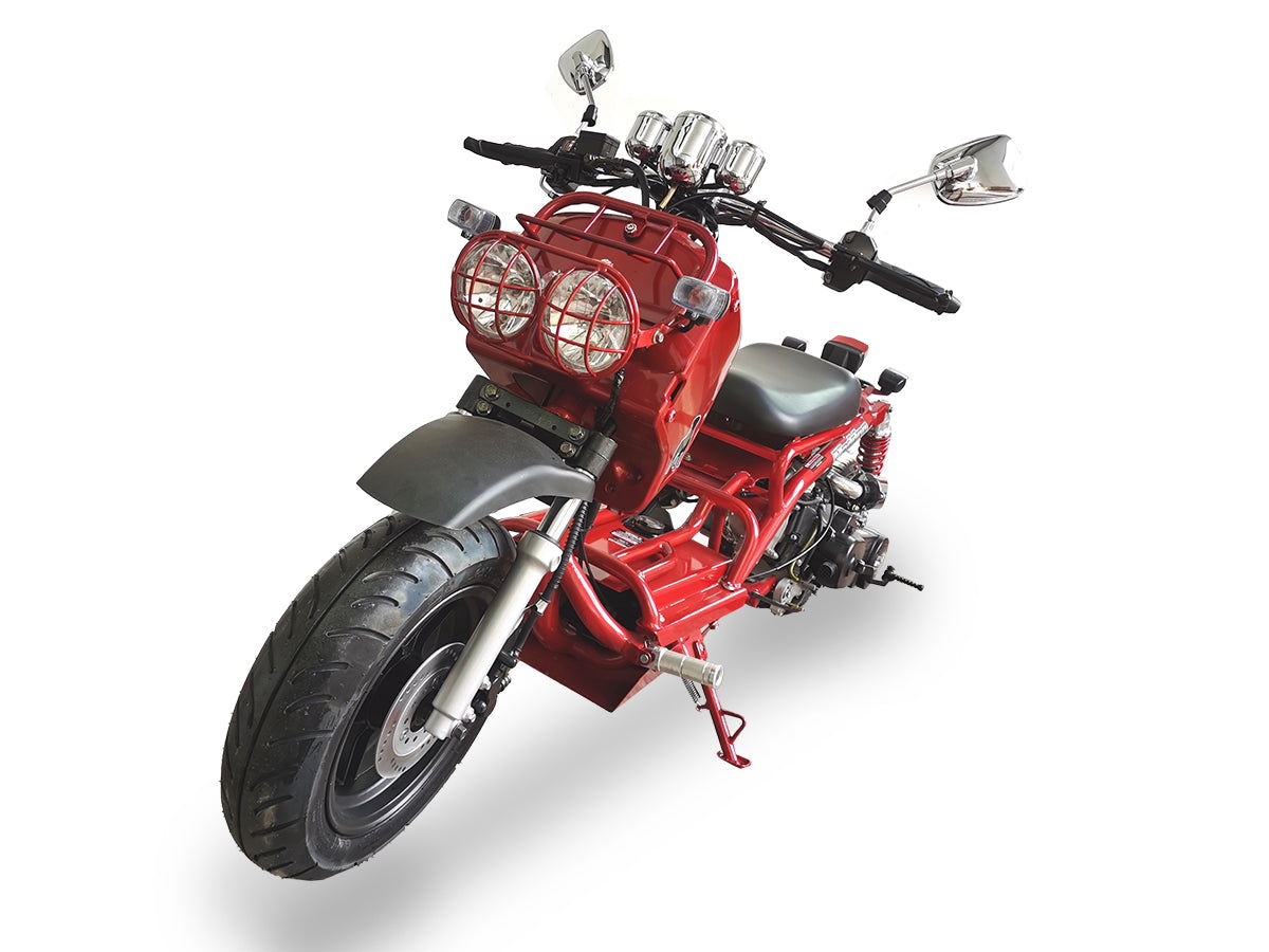 Maddog Gen I 50cc Street Scooter, Automatic, Front Disc Brake, 12 inch ...