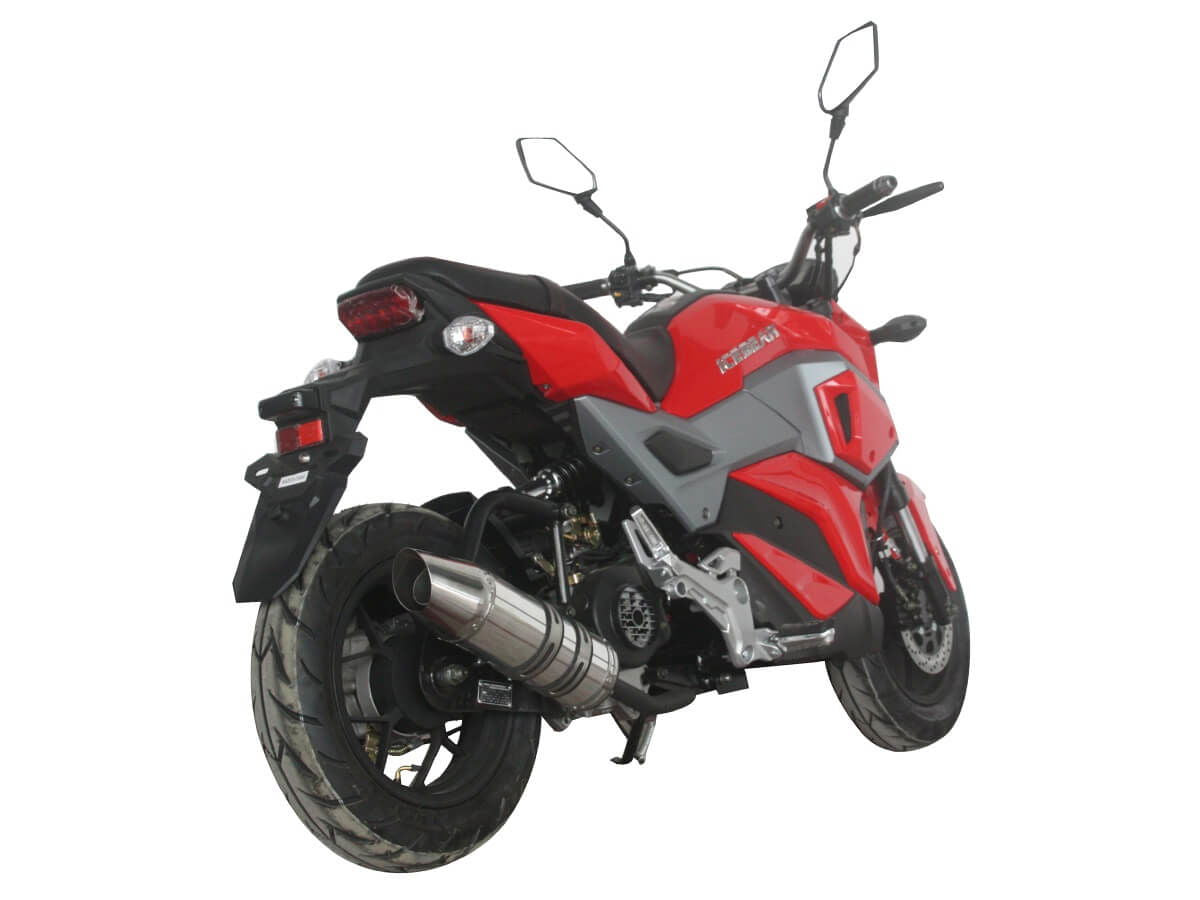 Mini Max 50cc Motorcycle, Automatic, Front Disc Brake, 12 inch Aluminu ...