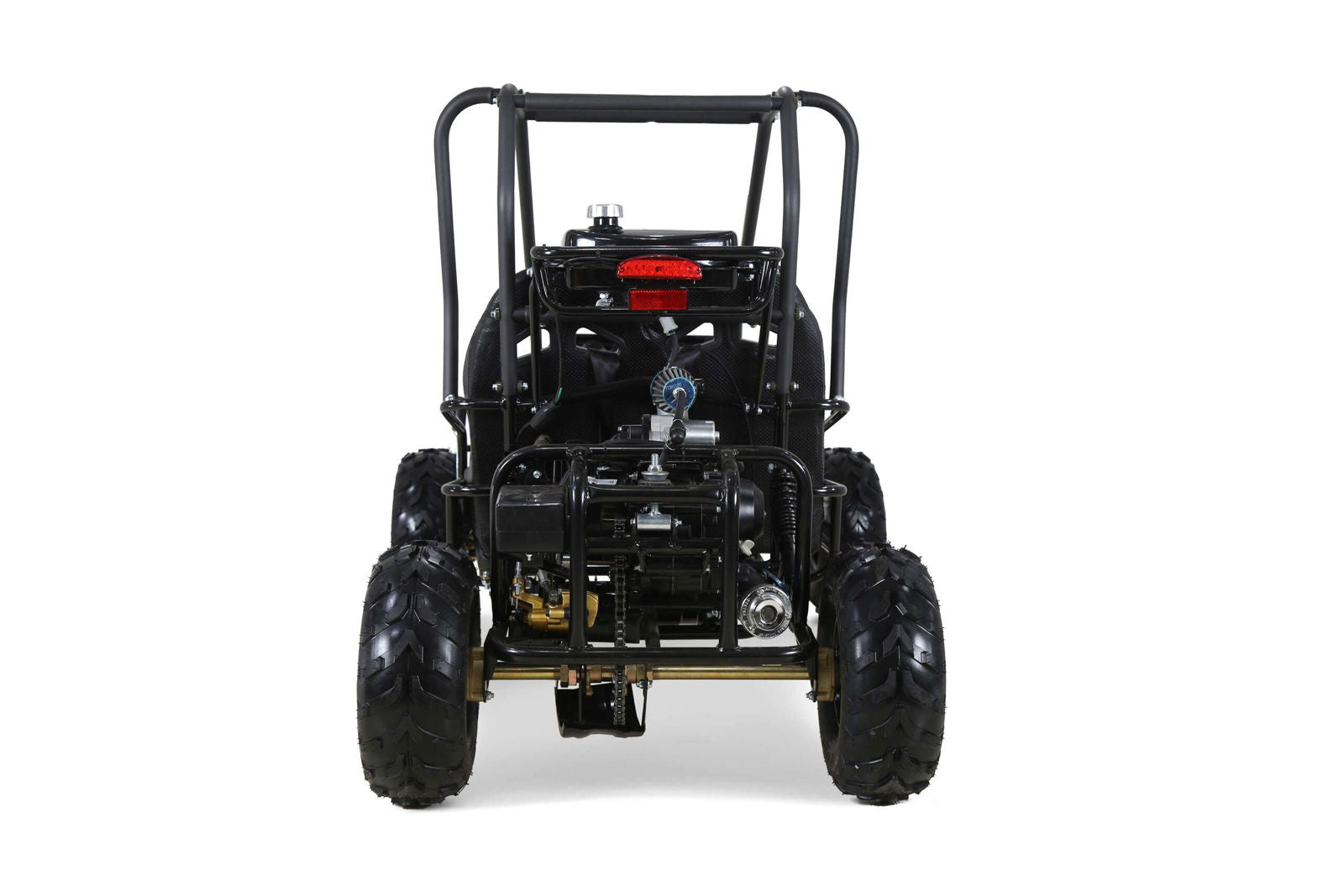 Mini Raptor 125cc Kids Gas Go Kart, Electric Start, Automatic with Rev ...