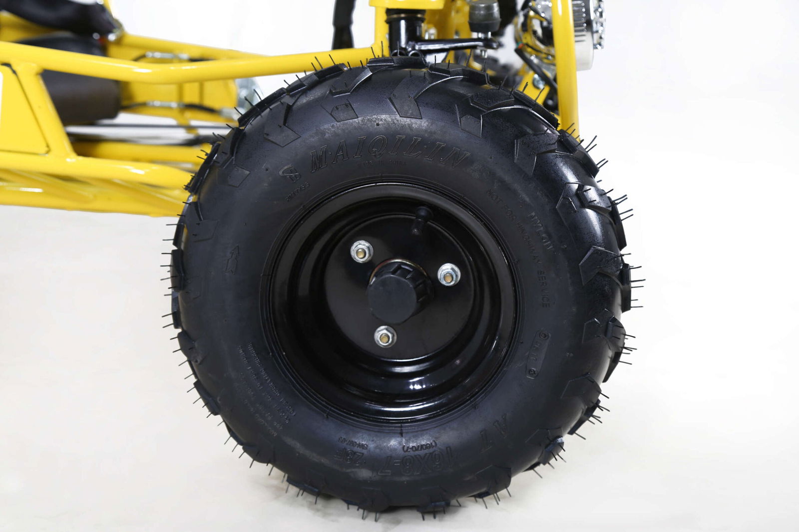 Mini Raptor 125cc Kids Gas Go Kart, Electric Start, Automatic with Rev ...