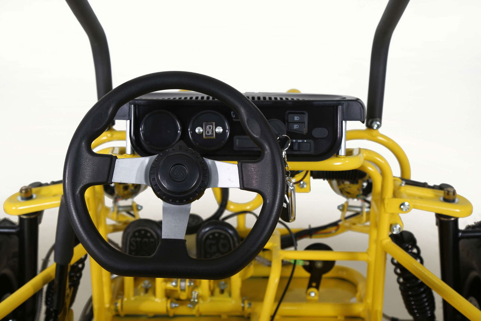 Mini Raptor 125cc Kids Gas Go Kart, Electric Start, Automatic with Rev ...