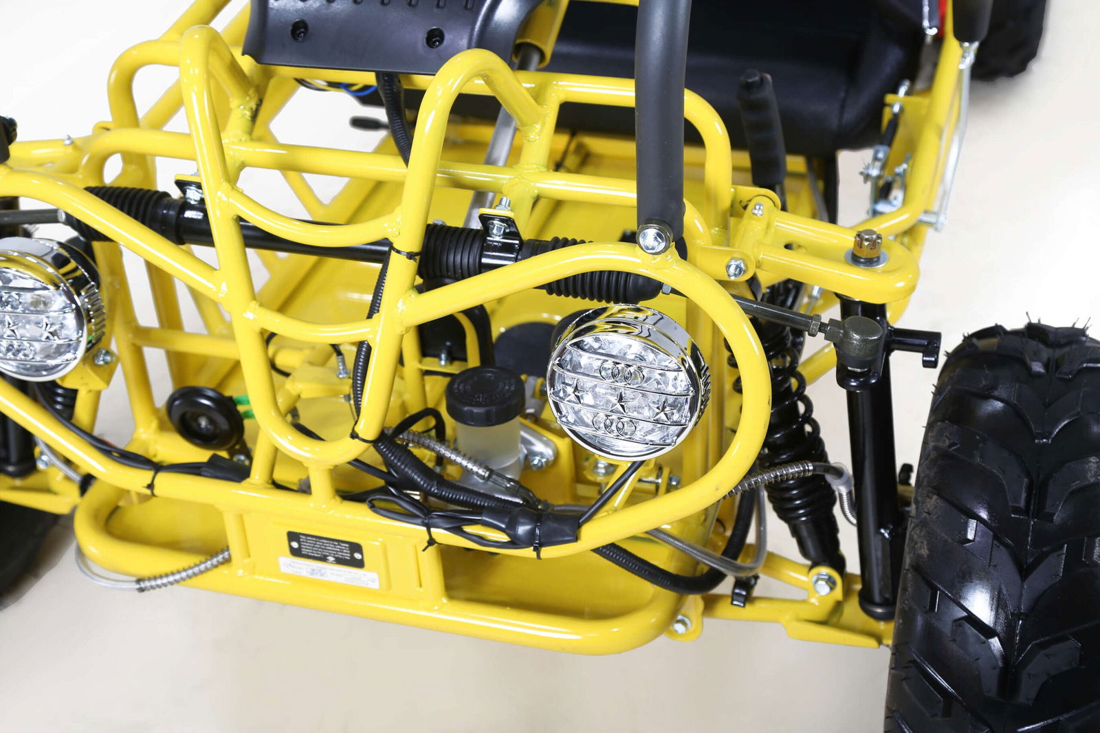 Mini Raptor 125cc Kids Gas Go Kart, Electric Start, Automatic with Rev ...