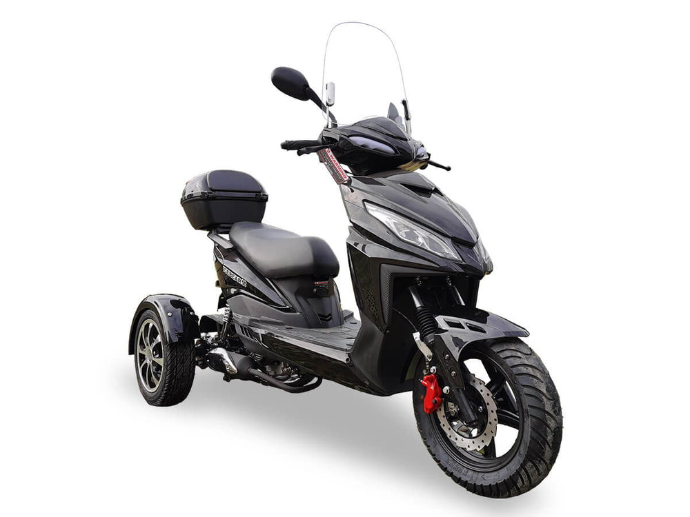 Mojo 150cc Street Trike, Automatic, Disc Brakes, Aluminum Wheels, Trun ...