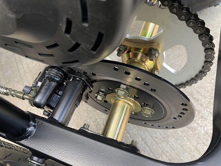 PGO 200GVA Kids Gas Go Kart, 6.5hp 196cc engine with Electric Start, A ...