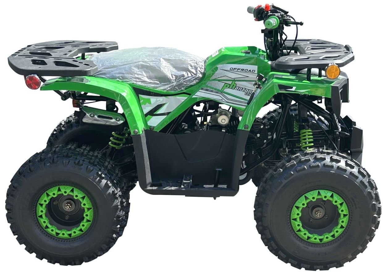 Phantom 125cc Kids ATV, 8-inch Wheels, Automatic with Reverse, Ages 12 ...