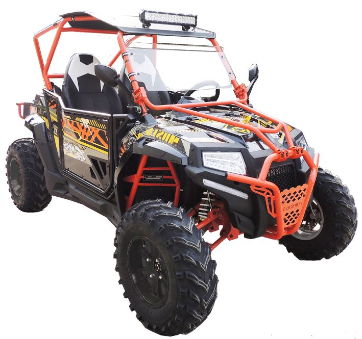 Predator 400FX UTV Side-by-Side, Electric Start, Shaft-Drive Automatic ...