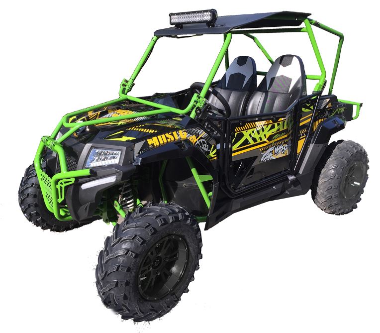Predator 400FX UTV Side-by-Side, Electric Start, Shaft-Drive Automatic ...