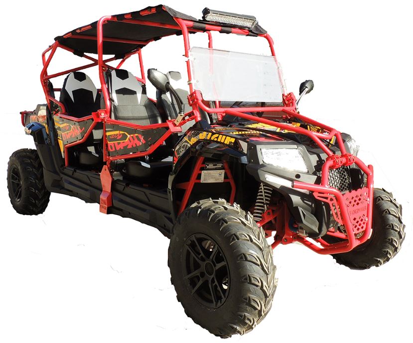 Predator 400XL 4-Seater UTV Side-by-Side, Electric Start, Shaft-Drive ...