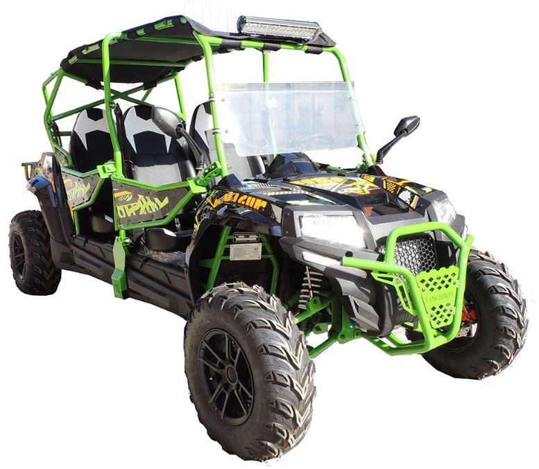 Predator 400XL 4-Seater UTV Side-by-Side, Electric Start, Shaft-Drive ...