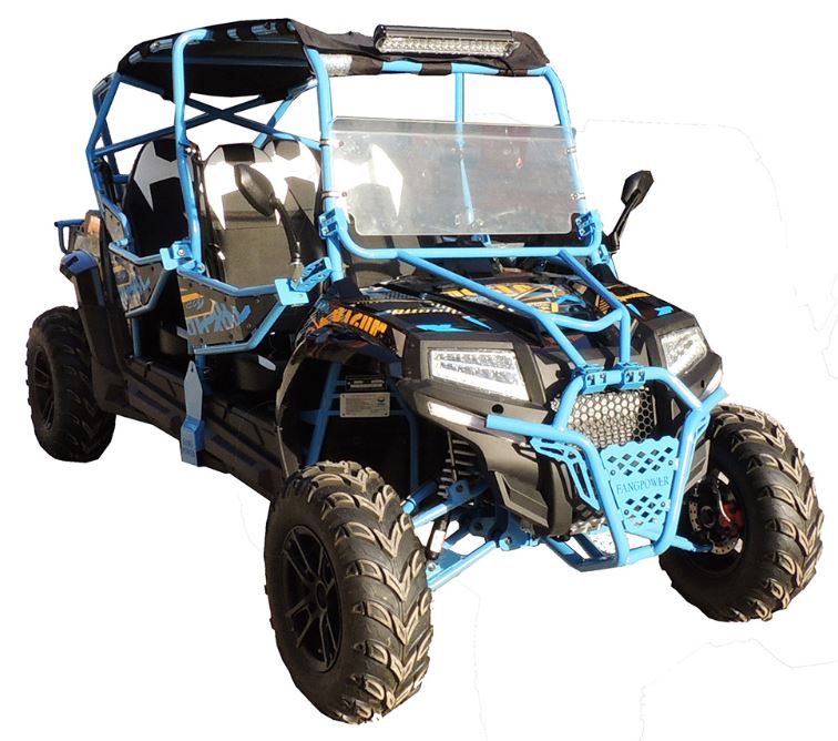 Predator 400XL 4-Seater UTV Side-by-Side, Electric Start, Shaft-Drive ...