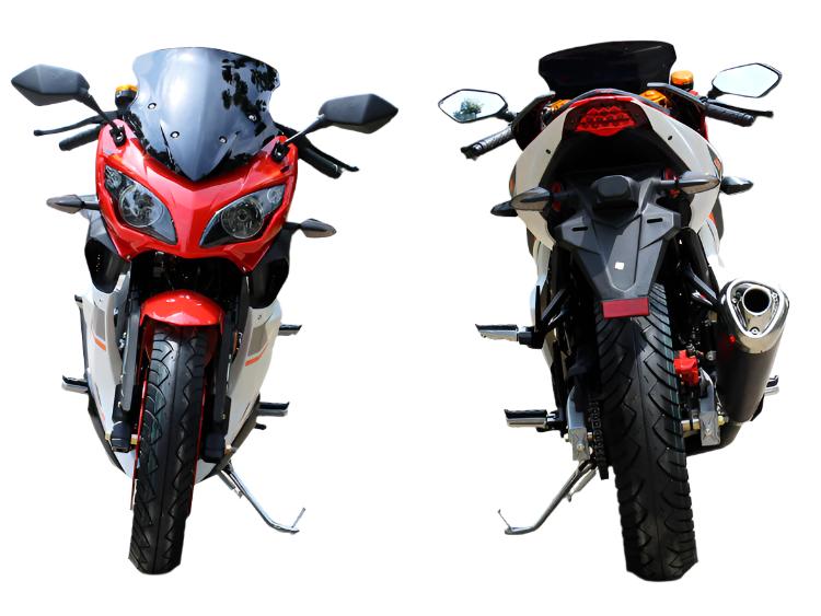 Razor 250 Street Sport Motorcycle, 5-Speed Manual, 17-inch Wheels ...