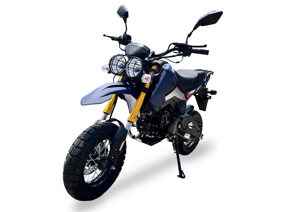 Rogue ADV 125cc Enduro Motorcycle, 4-Speed Manual, 12-inch Wheels ...