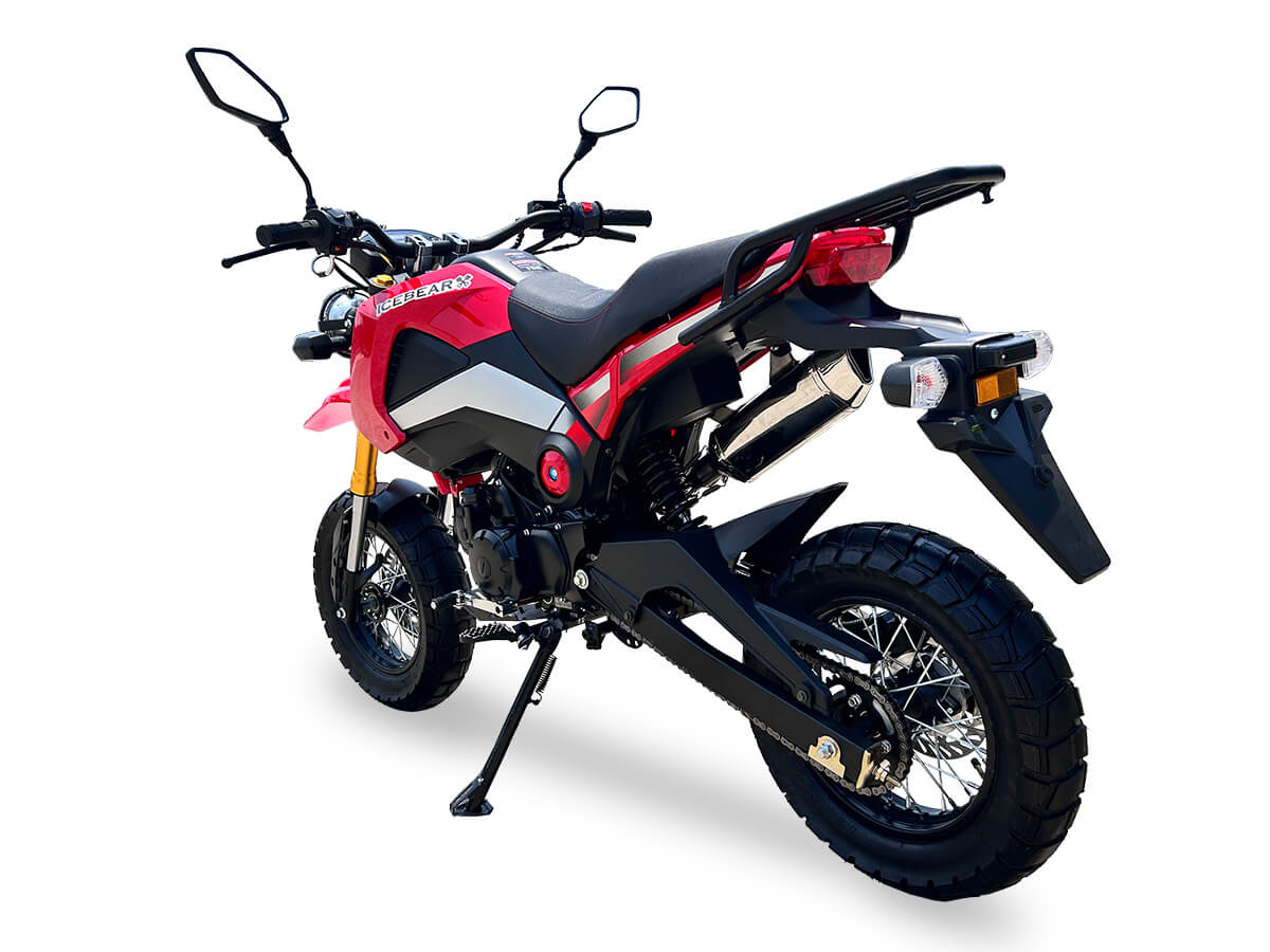 Rogue ADV 125cc Enduro Motorcycle, 4-Speed Manual, 12-inch Wheels ...