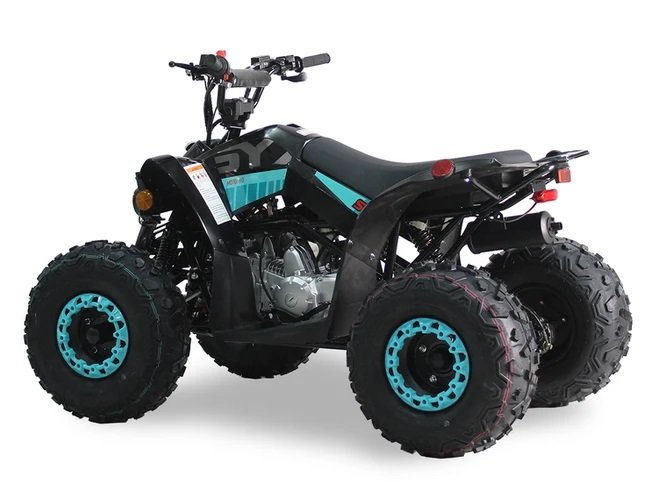 SYX 125cc Kids Sport ATV, 3-Speed Semi-automatic with Reverse, Ages 9 ...