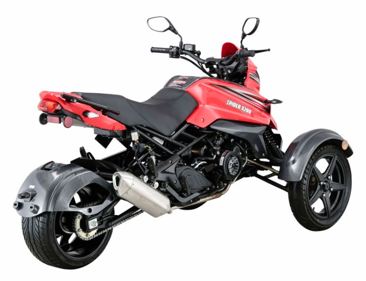 Spider X200 Trike, 3-Wheel Motorcycle, Automatic with Reverse – GoKarts ...