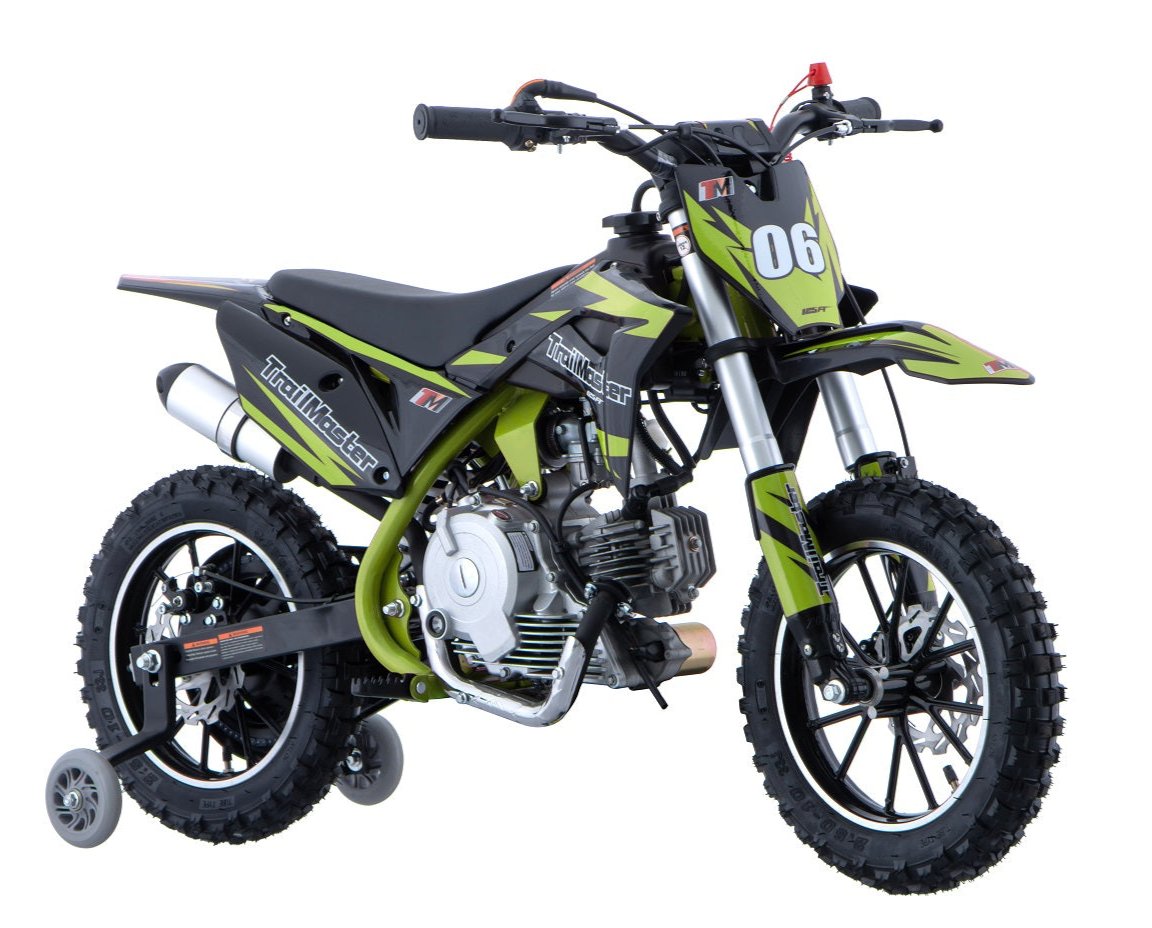 TrailMaster TM06 60cc Gas Dirt Bike, with Electric Start, Automatic, T ...