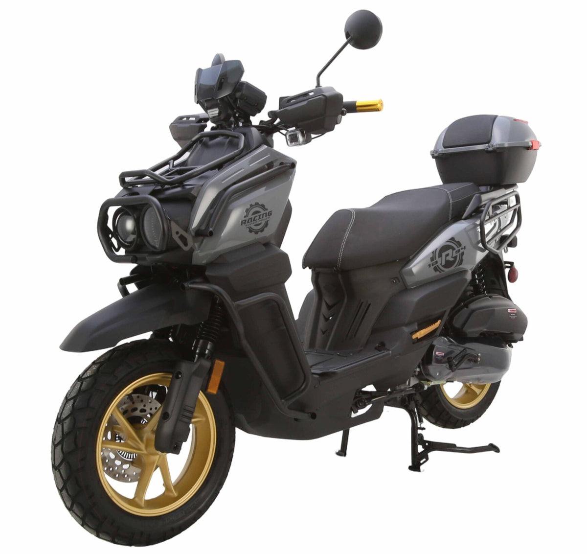 Tank 200 Street Scooter, Automatic Shifting, Full Disc Brakes, 13-inch ...